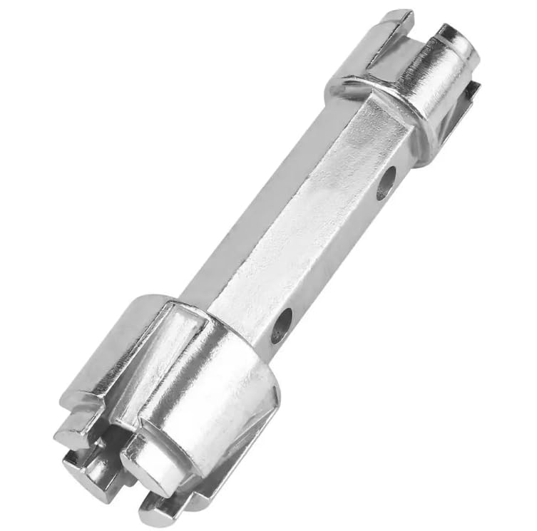 Tub Drain Remover Wrench, Aluminum Dual Ended Tub Drain Tool for ...