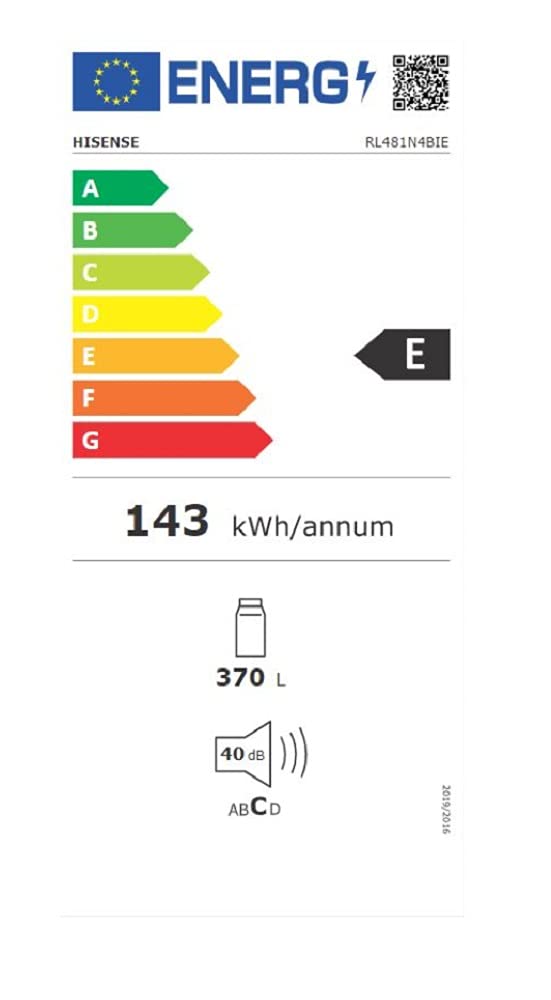 Hisense FV354N4BIE Gefrierschrank/ Twist ice maker/ TotalNoFrost ...