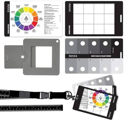 Amazon.com : Artist Viewfinder and Color Checker Passport with Lanyard ...