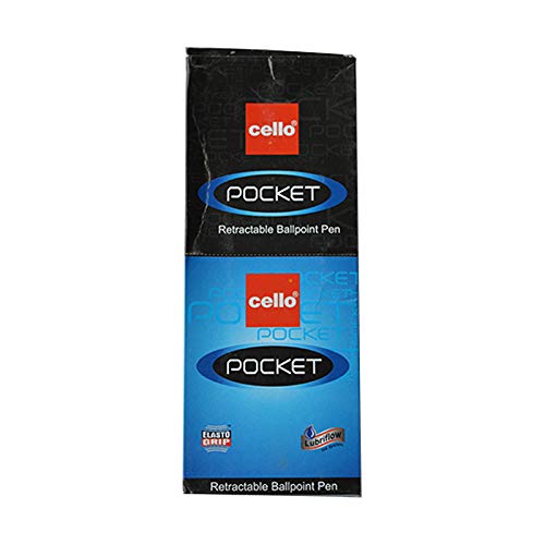 Cello Pocket Ballpen (Pouch) - Black (Pack of 30) : Amazon.in: Office ...