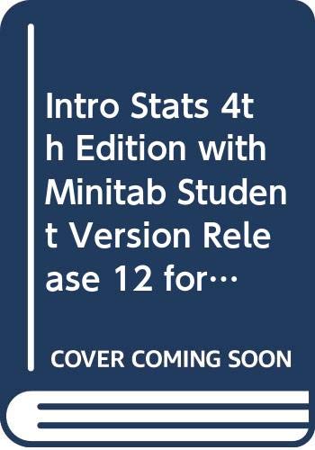 Amazon.com: Intro Stats 4th Edition with Minitab Student Version ...