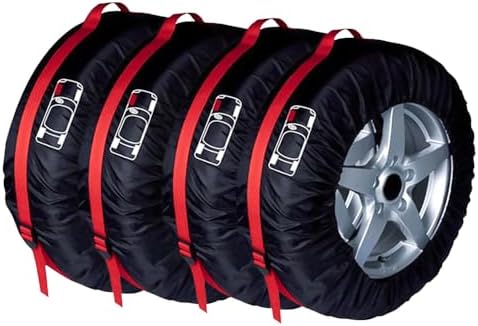 Amazon | Welvie classy タイヤカバー Sサイズ 65cm×37cm(13 14 15インチ) Lサイズ 80cm× ...