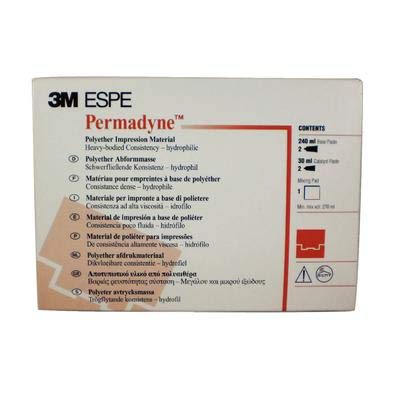 Amazon.com: 3M ESPE 30711 Permadyne Hand Mix Polyether Impression ...