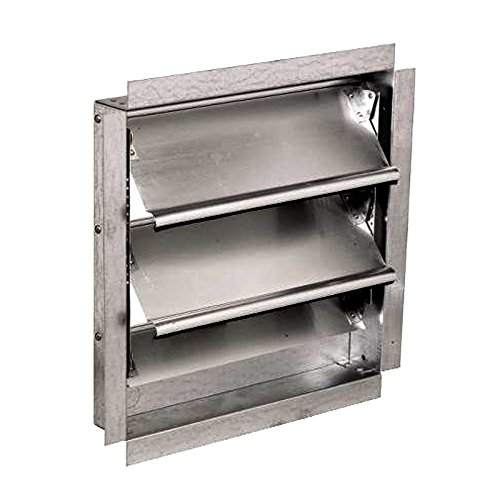 Fantech 1ACC18WD Single Panel Exhaust Shutter, 18" - Built In Household ...