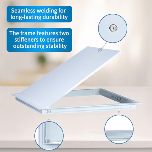 Snapklik.com : Access Panel 12 X 12,Metal Access Door,Built-in Lock ...