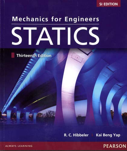 Amazon.com: Mechanics For Engineers: Statics, SI Editon (13th Edition ...