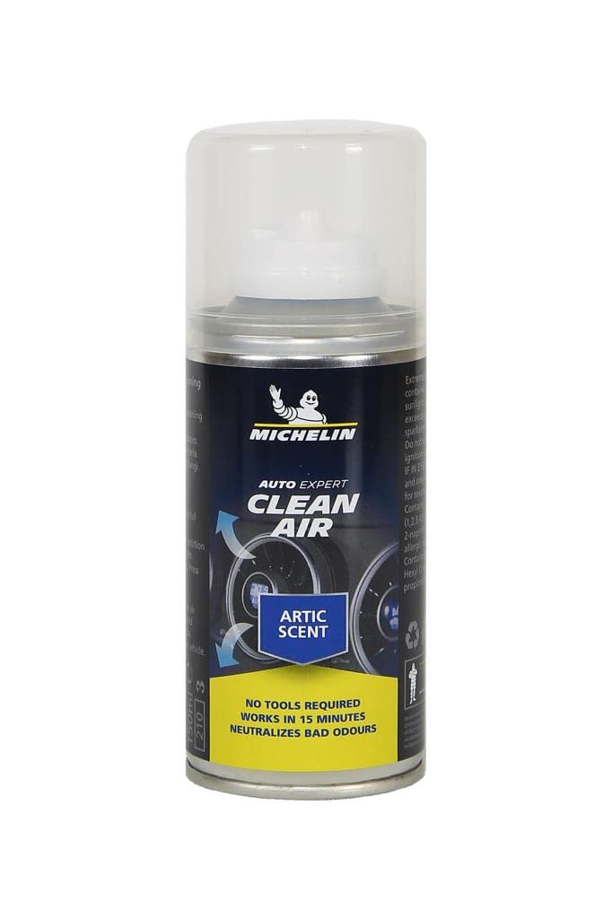 MICHELIN Clean Air Car Freshener - Removes Bad Odor, Dirt Build Up and ...