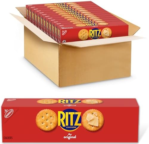 Amazon.com: RITZ Original Crackers, 12- 3.4 oz. Boxes : Books