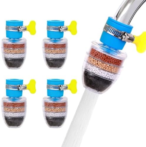 ROKTRY Activated Carbon Faucet Water Filters Universal Interface Home ...
