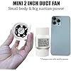 Amazon.com: TTiiLoe 50mm 2 Inch Small Duct Fan with 40mm PVC Pipe ...
