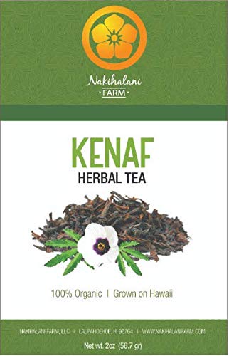 Amazon.com : Organically Grown Hawaiian Kenaf Tea Leaves - Nakihalani ...