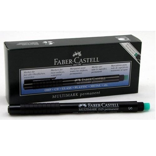 A.W.Faber-Castell I Pvt Ltd Multi-Marker - S. Fine, Red, (Pack of 10 ...