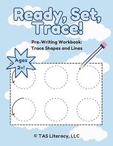 9798988887201: Ready, Set, Trace!: Pre-Writing Workbook: Trace Shapes ...