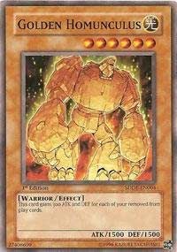 Amazon.com: Yu-Gi-Oh! - Golden Homunculus (SDDE-EN004) - Structure Deck ...