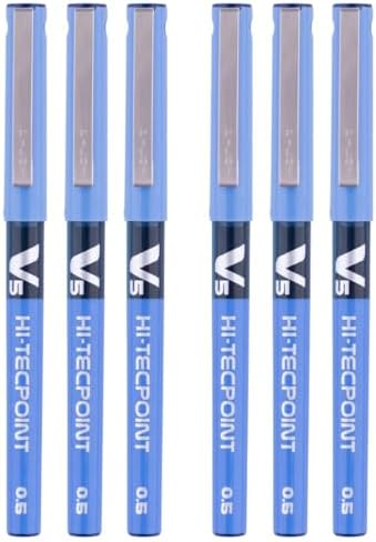 Pilot Hi-Tecpoint V5 0.5mm Extra Fine Point Pure Liquid Ink Roller Ball ...