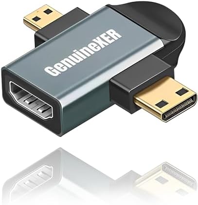 Buy Genuinexer - Speed Is Our Identity 2 in 1 Mini & Micro HDMI to HDMI ...