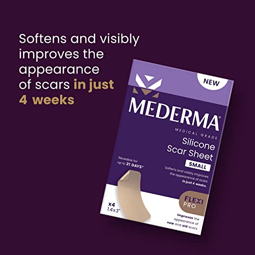 Mederma Medical Grade Silicone Scar Sheets; Improves The Appearance of ...
