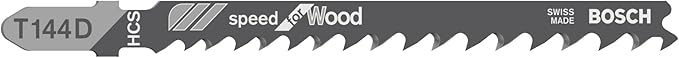 Bosch T 144 D Speed for Wood Jigsaw Blade | Model: 2608630040: Buy ...