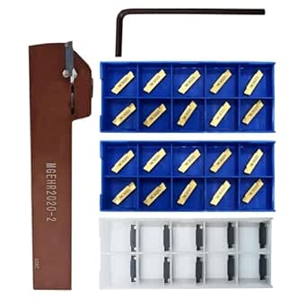 1pc 3/4In Shank MGEHR2020-2 High Quality Lathe Grooving Cut-Off Parting ...