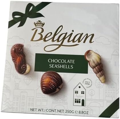 Amazon.com: The Belgian Chocolate Seashells, 8.8 oz : Grocery & Gourmet ...