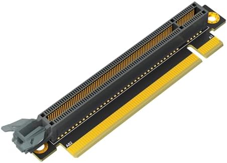 Amazon.com: PCI-e 16X 3.0 90 Degree Reverse Male to Female Riser Card ...