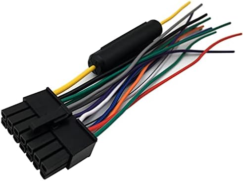 Amazon.com: Aokus Dual 12 PIN Power Plug Wire Harness for XDM17BT ...