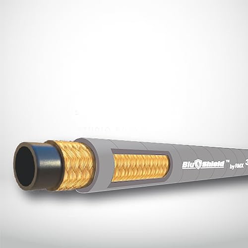 Snapklik.com : BluShield Aramid Braided Rubber Pressure Washer Hose ...