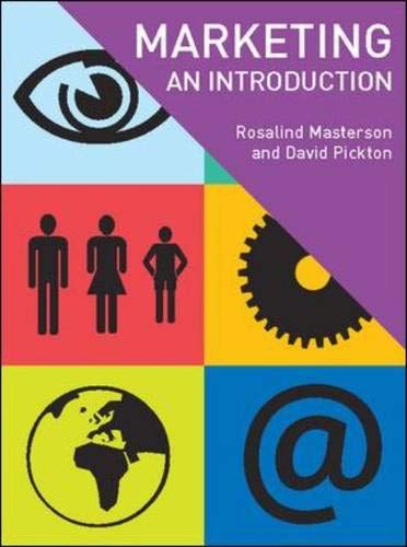 Marketing: An Introduction: Amazon.co.uk: Masterson, Rosalind, Pickton ...