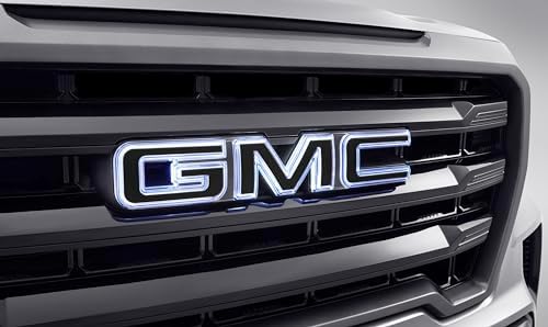 Amazon.com: 86537576 - Front Illuminated GMC Emblem in Black (for ...