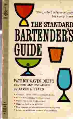 The Standard Bartender's Guide (50040): Patrick Gavin Duffy: Amazon.com: Books