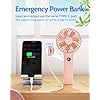 Amazon.com: SWEETFULL Handheld Fan, Portable Fan, 5000mAh Rechargeable ...
