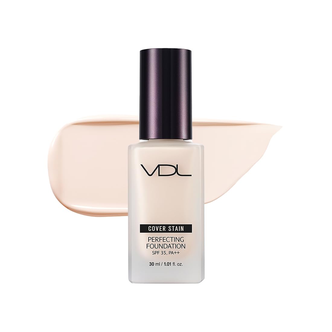 Amazon | VDL (ブイディーエル) カバーステイン パーフェクティング ファンデーション A00 ライトオークル00 13号 SPF35 PA++ ファンデ リキッド カバー力 崩れ ...