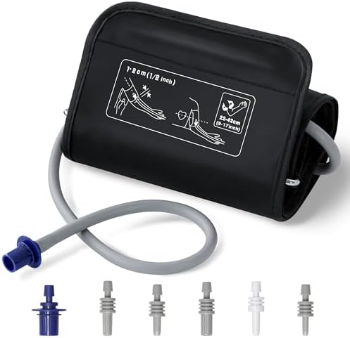 Amazon.com: 9-17 Inches Blood Pressure Replacement Cuff, Wide-Range BP ...