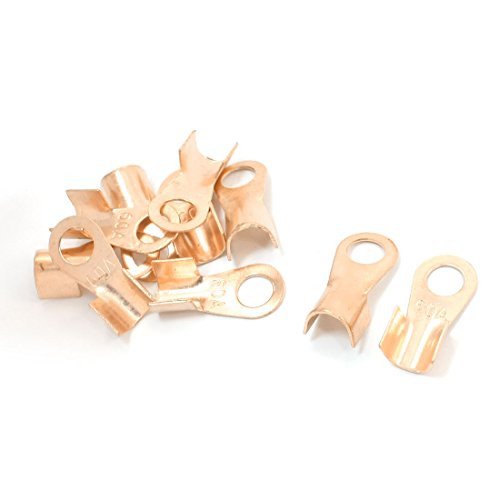 Alcoa Prime10pcs 60A Open Nose Ring Tongue Cable Wire Copper Connector ...