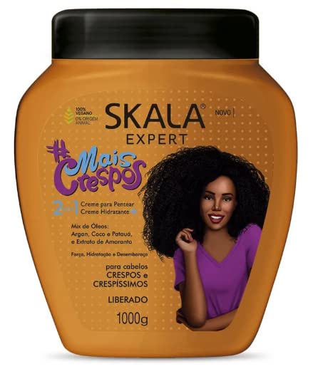 Amazon.com : Skala - Expert - Creme de Tratamento 2 em 1 Mais Crespos 1 ...