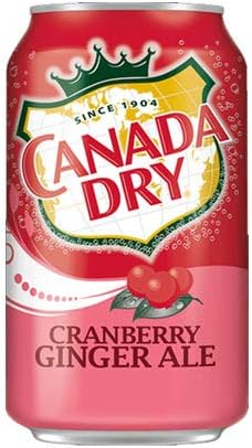 Amazon.com: Canada Dry Zero Sugar Cherry Ginger Ale Fruit Splash Soda ...