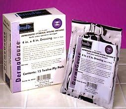 Amazon.com: DermaGauze Impregnated Gauze/Wound Dressing 4" x 4" Pads 15 ...