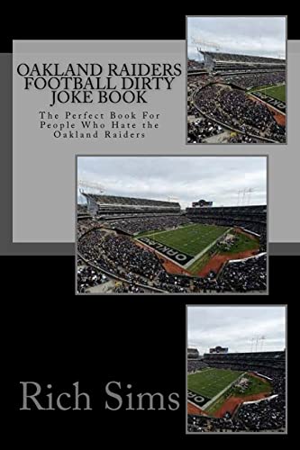 Oakland raiders football dirty joke book: the perf al mejor precio de ...