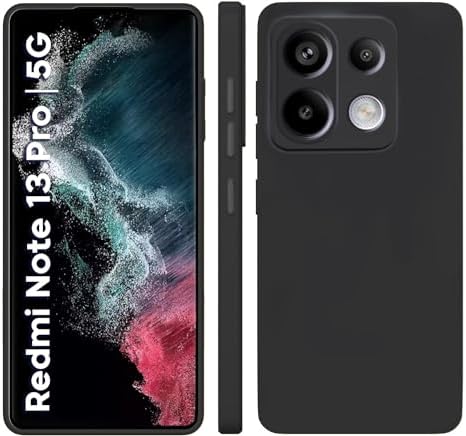 TRUEUPGRADE Liquid Silicone Designed Back Case Cover for Mi Redmi Note ...