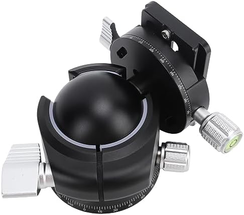 Amazon.com : Panoramic Tripod Head, LH-50 360 Degree Rotating Mini Ball ...