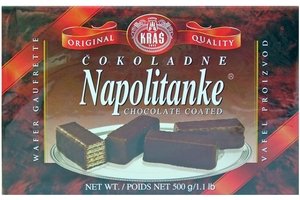 Amazon.com : KRAS Choco Napolitanke Wafer Cookies, 500g : Grocery ...