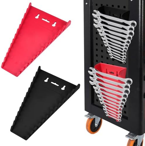 KITERI 2 Pack Magnetic Wrench Organizer, Spanner Rack Organiser ...