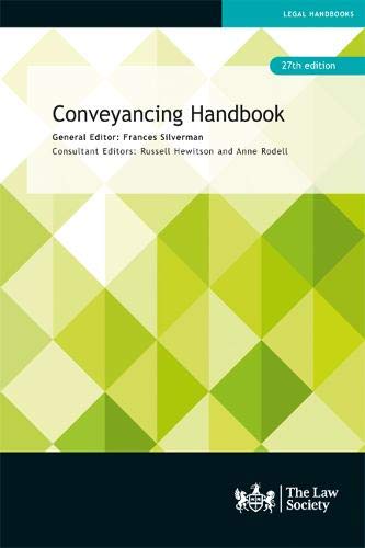 Conveyancing Handbook: Amazon.co.uk: Silverman, Frances, Hewitson ...