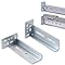 Molvyan Face Frame Rear Mounting Brackets 5 Pairs for Drawer Slide ...