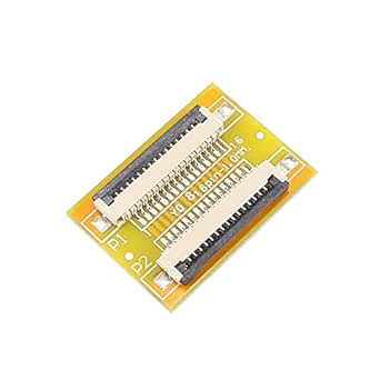 UXCELL 1.0mm Pitch 15 Pin to 15 Pin FFC FPC Cable Extension Connector ...