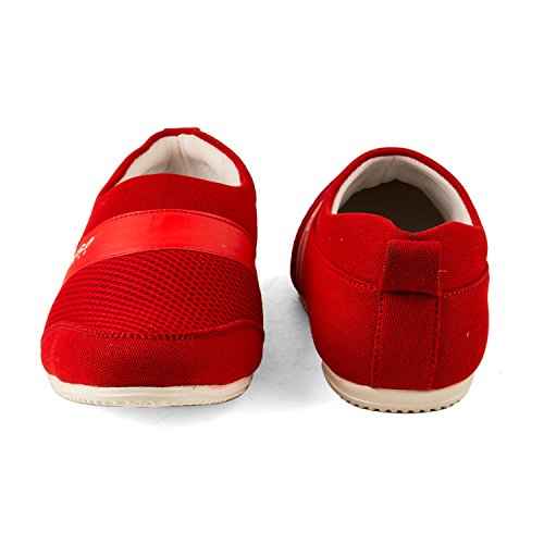 Buy ROSSO ITALIANO Men's Red Loafers Shoe at Amazon.in