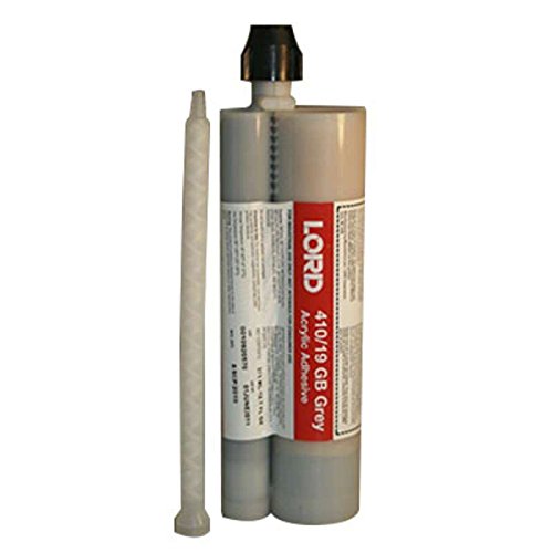 Lord® 406 Acrylic Adhesive with 0.010 in Glass Beads, 375 mL, Neutral ...