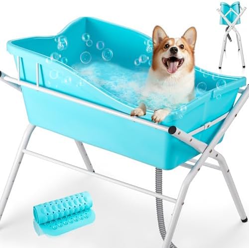 Amazon.com: ACCUCRAFT Dog Bath Tub, Dog Washing Station for Bathing and ...