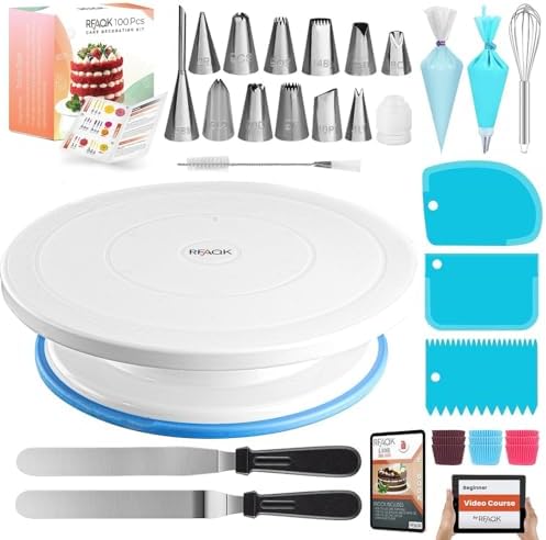 Amazon.com: Cake Decorating Supplies - (250 PCS SPECIAL CAKE DECORATING ...