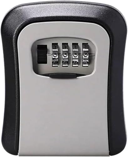Amazon.com: for Indoor Outdoor (BlackSilver) 4 Digit Combination Lock ...